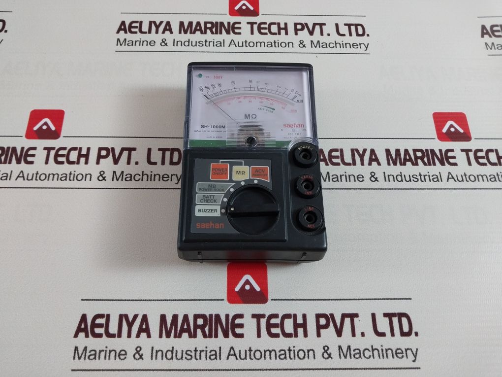 Saehan Sh-1000M Insulation Resistance Tester/Analytical – Aeliya Marine