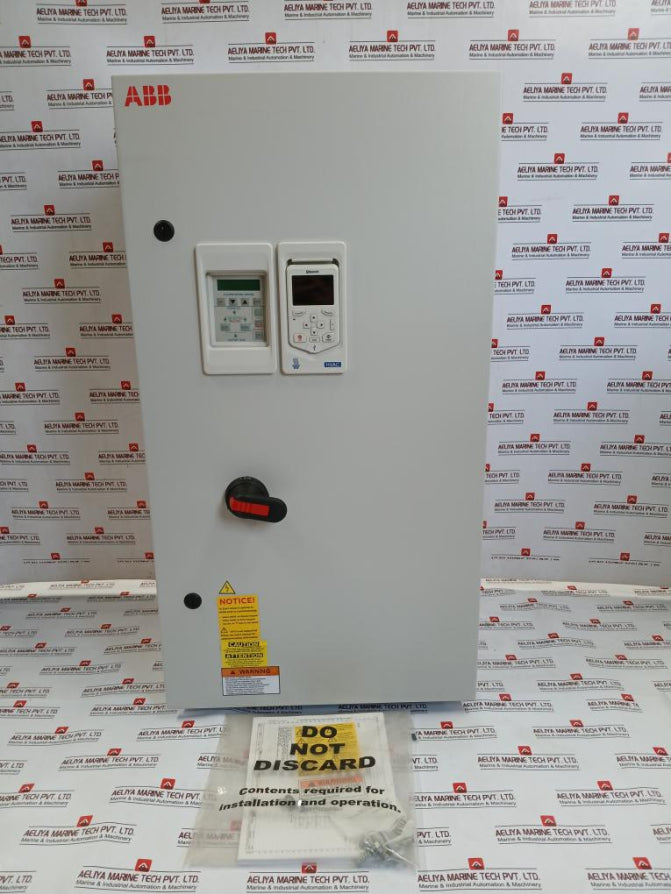 Abb Ach580-bcr-034A-4+J429 Hvac Enclosed Industrial Control Panel V2.1 ...