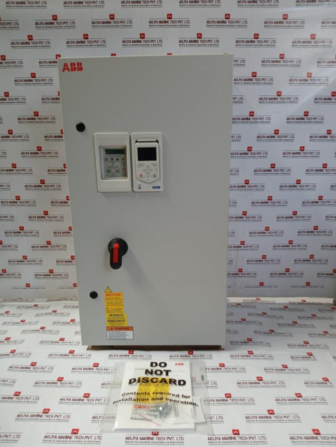 Abb Ach580-bcr-044A-4+B056+F267 Hvac Enclosed Industrial Control Panel ...