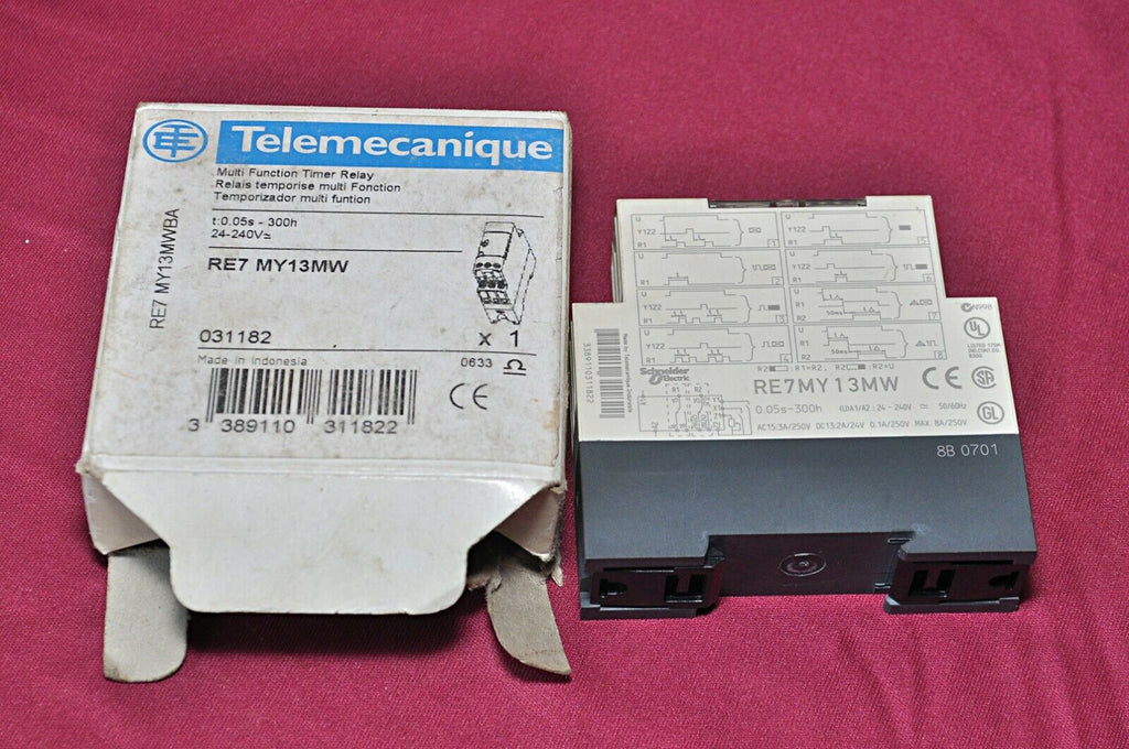 Telemecanique/schneider re7my 13mw multifunction timer relay – Aeliya ...