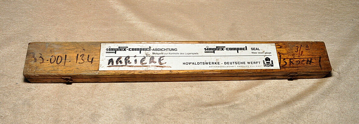 Simplex compact seal wear down gauge – Aeliya Marine