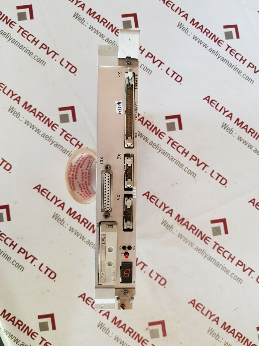 Siemens 6dd1602-0aeo simadyn d ps16 processor module – Aeliya Marine