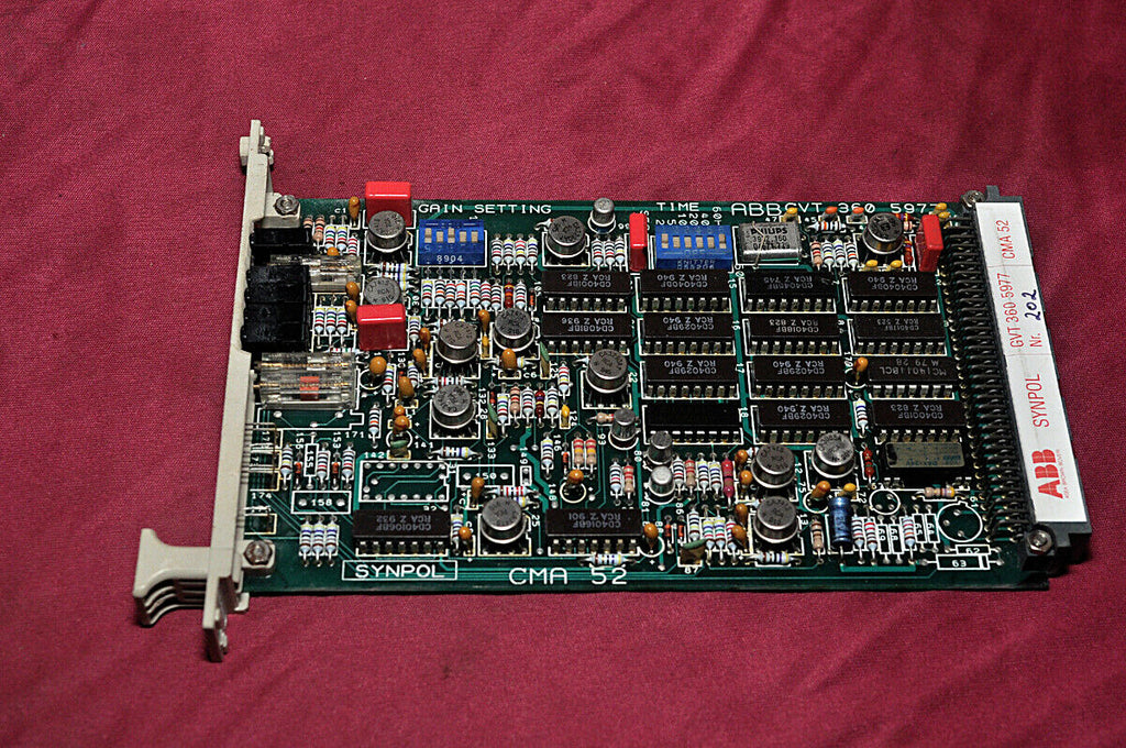 Abb Synpol Cma 52 Gvt 360 5977 Pcb Card – Aeliya Marine