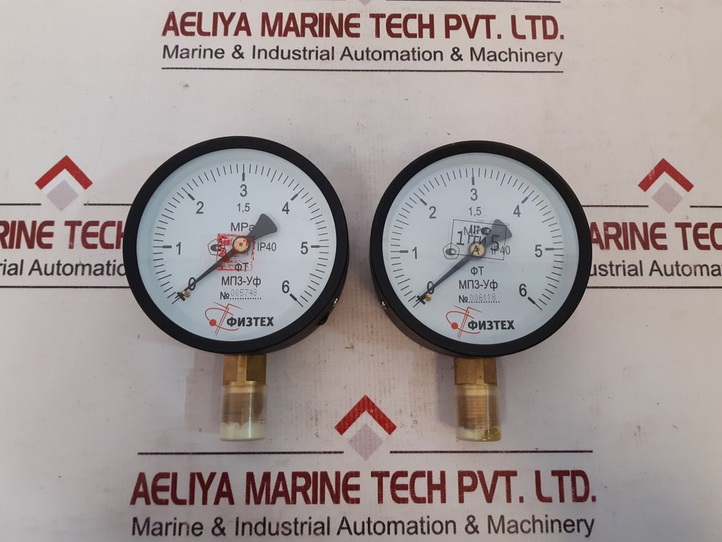 Fiztech mpz-uv pressure gauge – Aeliya Marine