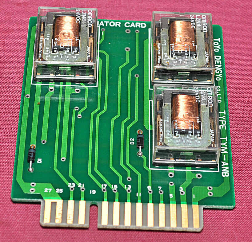 Toyo Dengyo Tym-anb Annunciator Card – Aeliya Marine