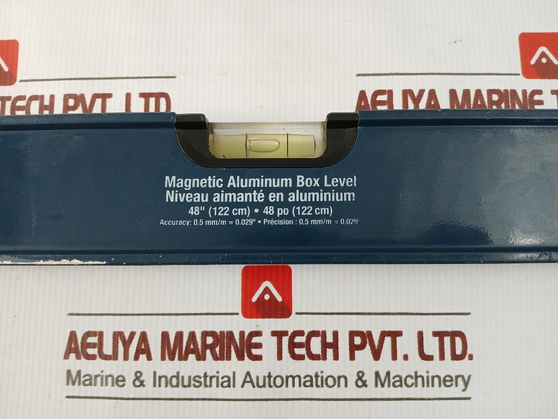 48 Po (122 Cm) Magnetic Aluminum Box Level – Aeliya Marine