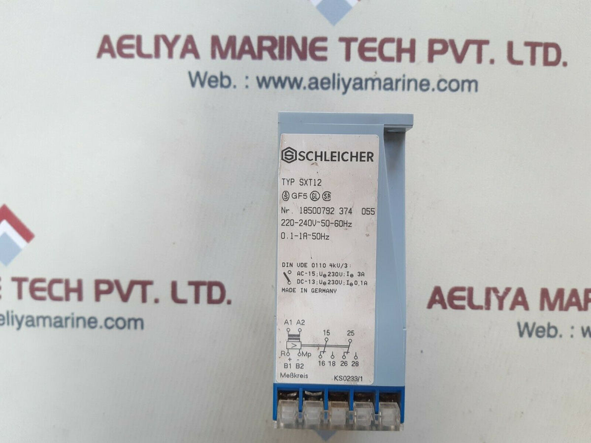 Schleicher Sxt12 Time Relay – Aeliya Marine