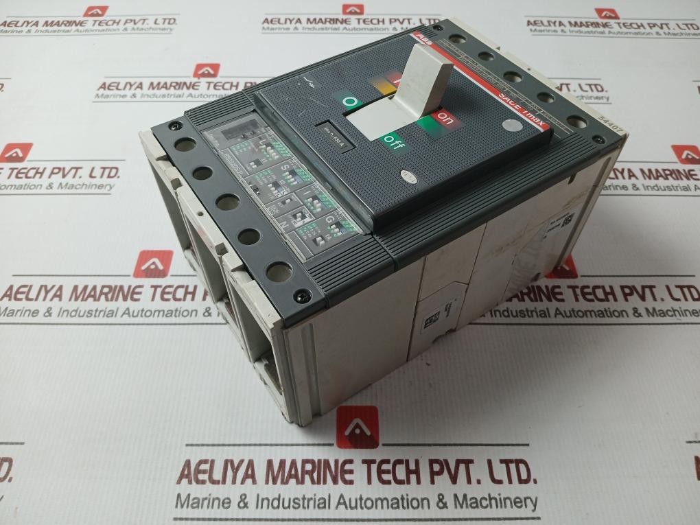 Abb T5S 630 Sace Tmax Circuit Breaker 50-60Hz 3P Ra1609809 B2141-13 ...