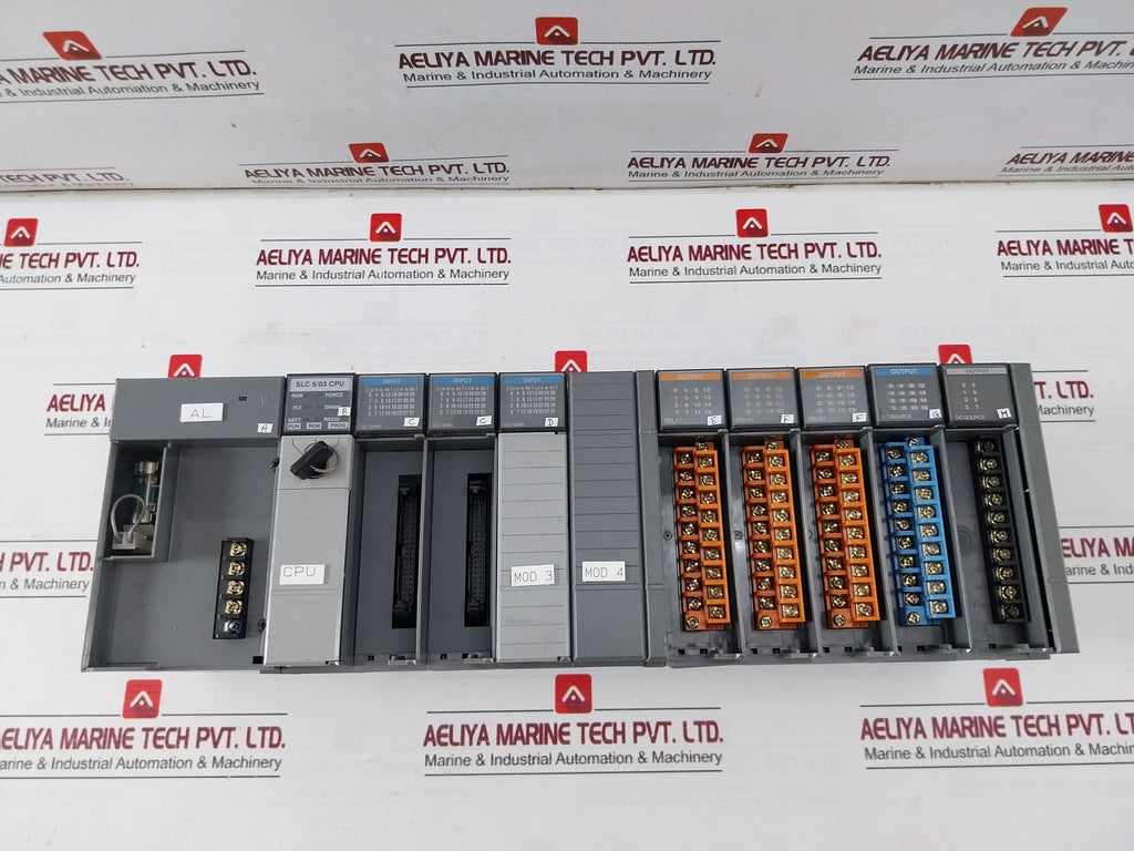 Allen-bradley 1747-l532 Slc 500 Slc 5/03 Cpu Processor Unit 1747-m11 1 ...