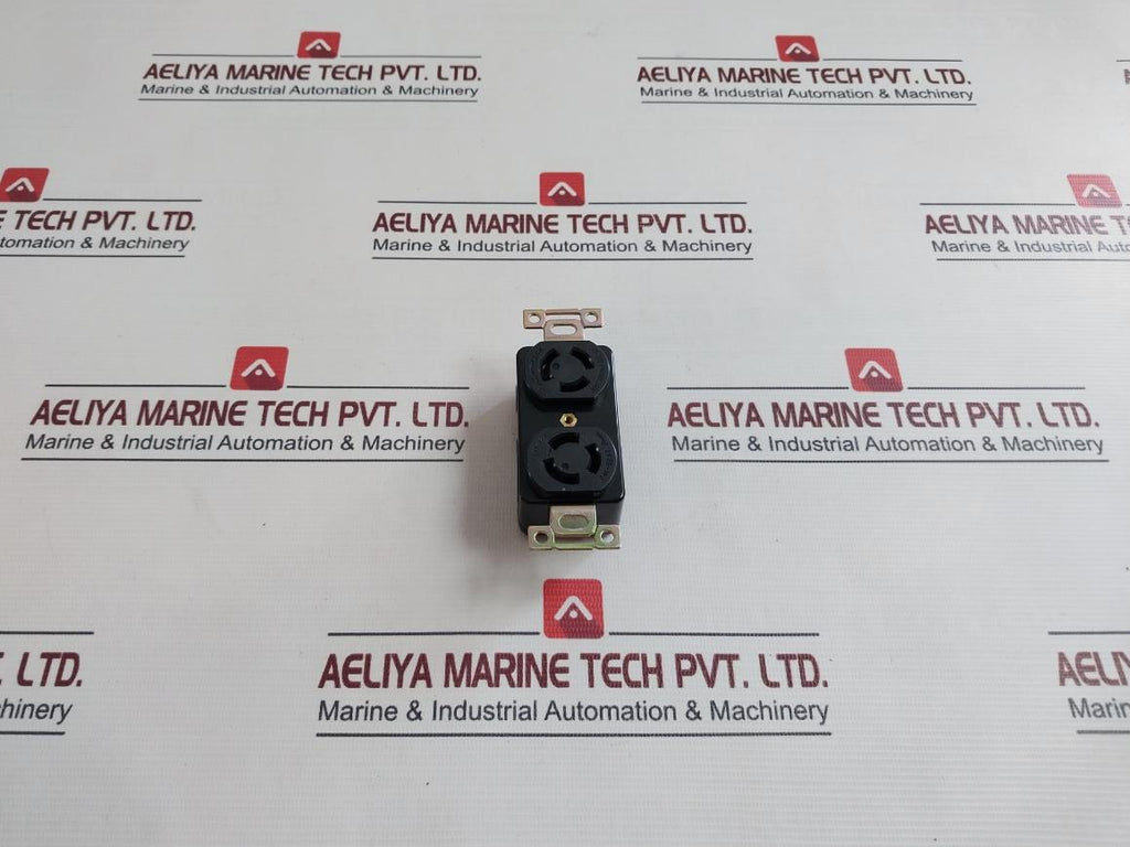 American Denki 3110D Wire Grounding Duplex Receptacle 15A-125V – Aeliya Marine