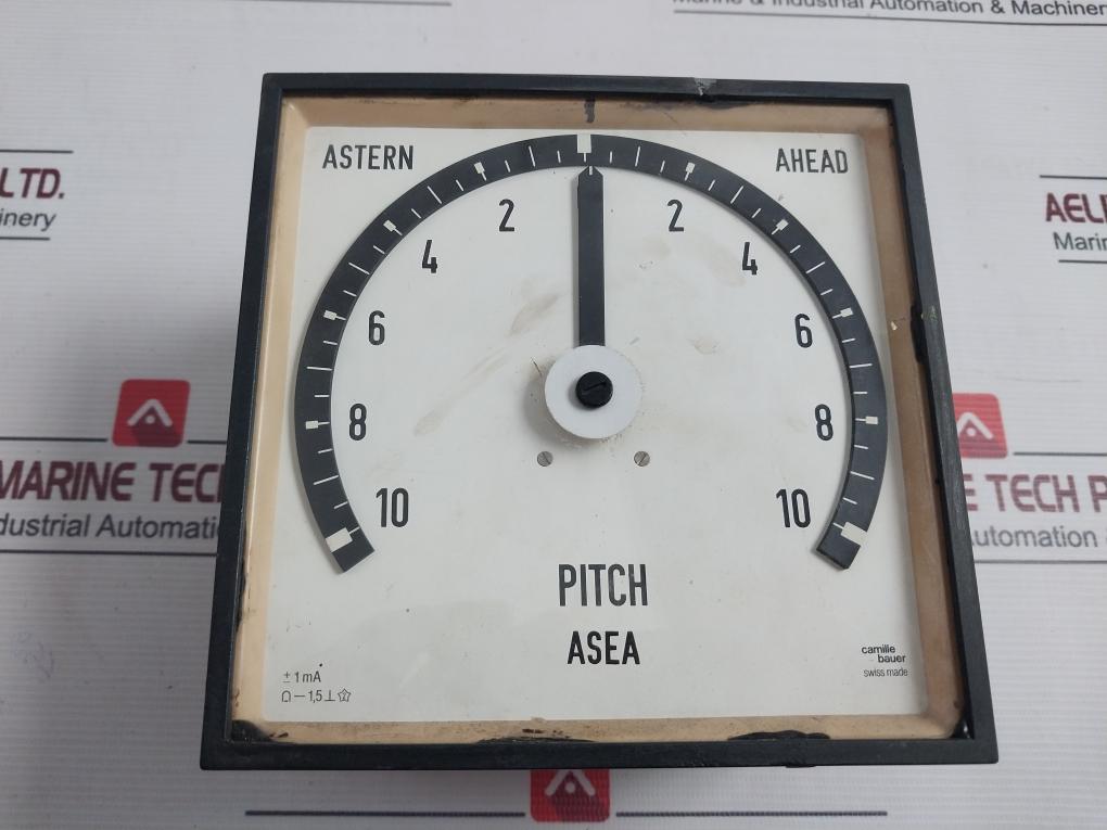 Camille Bauer 10-0-10 Analog Panel Pitch Indicator Meter – Aeliya Marine