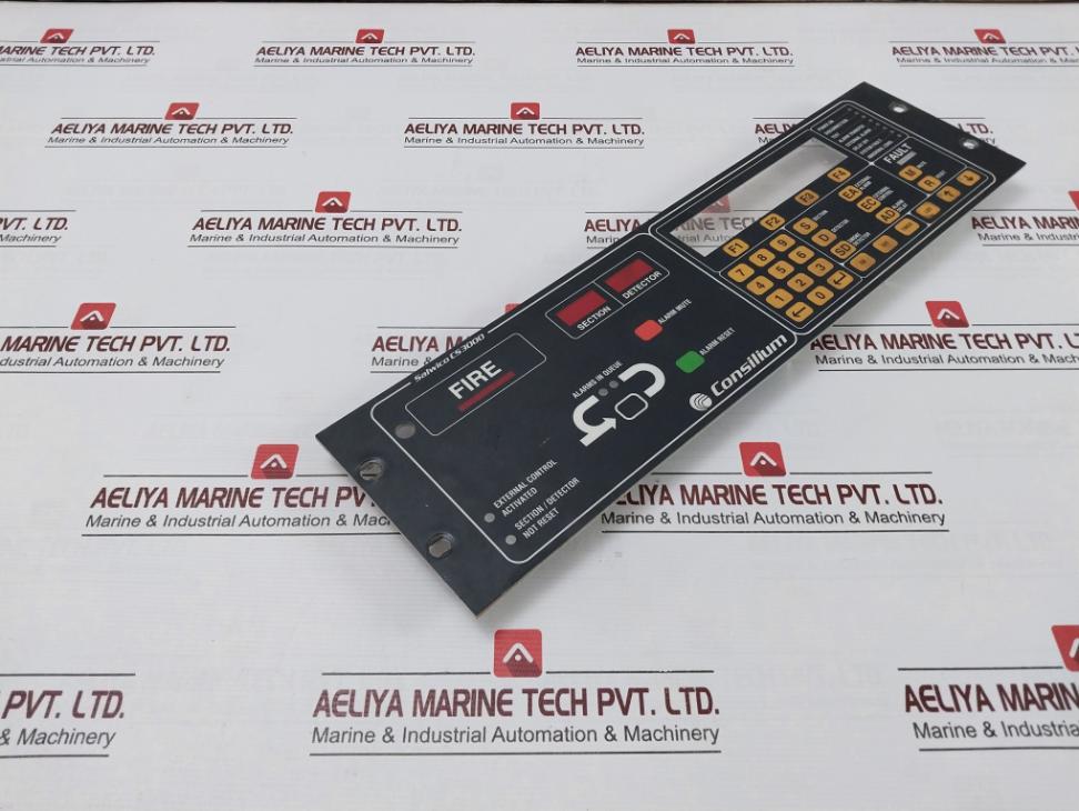 Consilium Cs3000 Front Panel For Fire Alarm System – Aeliya Marine