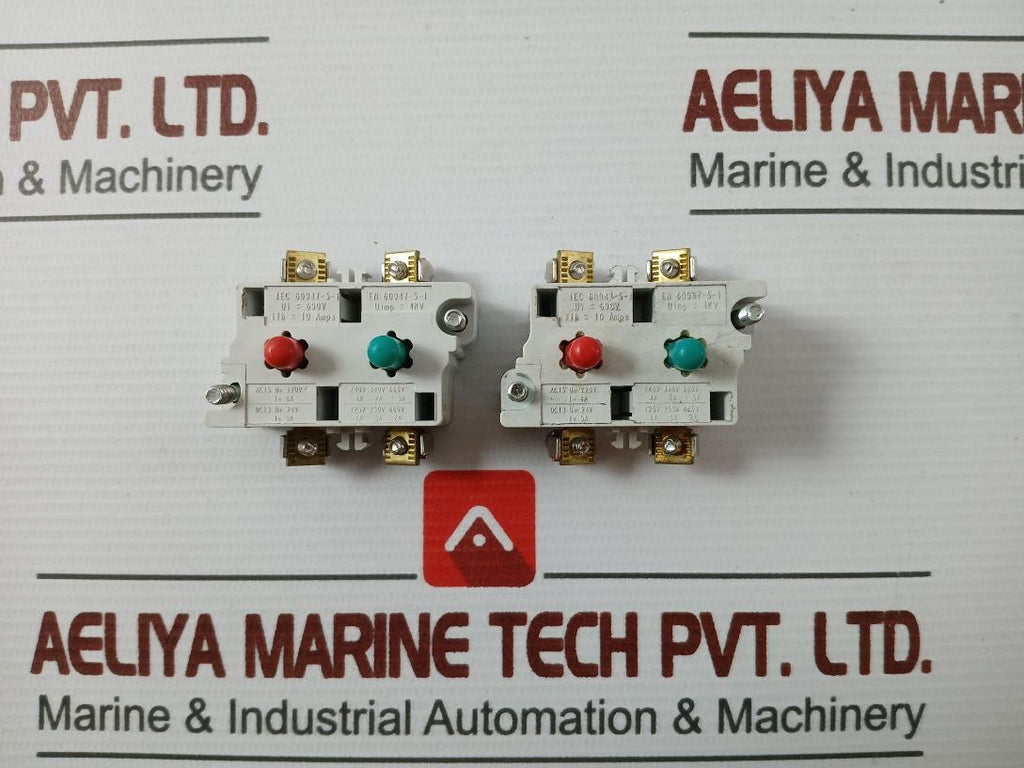 Eaton 10250T/91000T Pushbutton Contact Block 10 Amps – Aeliya Marine