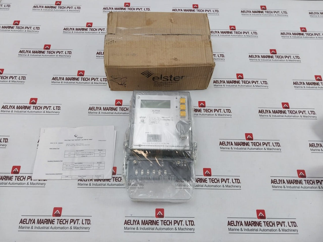 Elster A1621 Kwh/Kvarh/Kvah Meter 3 X 63.5V 4Wire Y 50 Hz 27˚C – Aeliya ...
