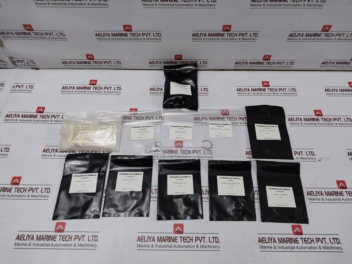 Globaltech Subsea Gt01105-rk Electrical Connector Repair Kit 4-pin, Fc ...