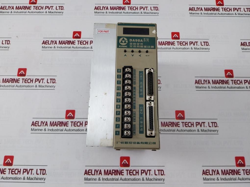 Gsk Da98A Ac Servo Drive 220V 50/60Hz (Not Working) – Aeliya Marine