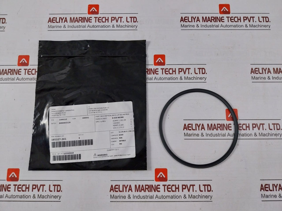 Hydril 195327-301 Back-up 90D Nitrile O-ring 5.176 Id X.236 Cs 90A ...