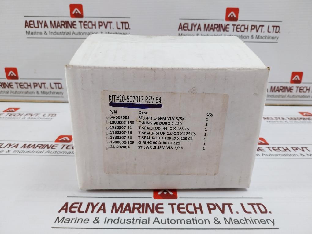 Hydril 20-507013 Gen-ii Mux External 1/2” Spm Valve Seal Kit 34-507005 ...
