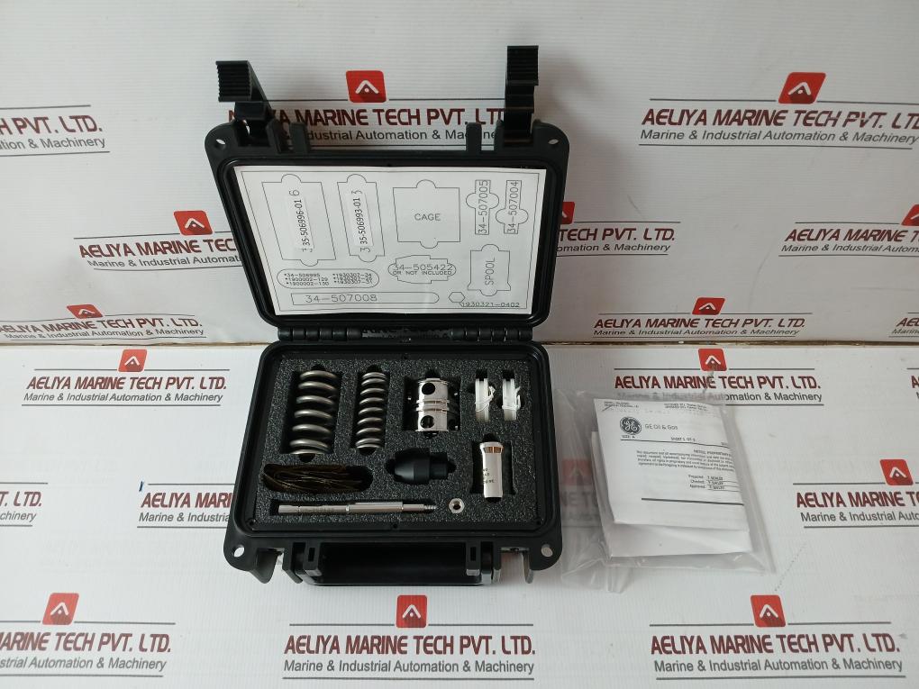 Hydril 20-507017 Gen-ii Mux Repair Kit 1/2" 3K Spm 3-way Nc Valve Rev B ...