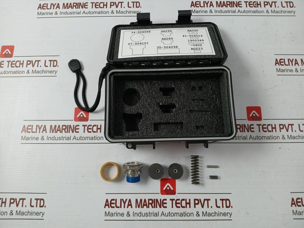 Hydril Aa443-rk Shear Seal Valve Assy Repair Kit Rev: A1 (Incomplete ...
