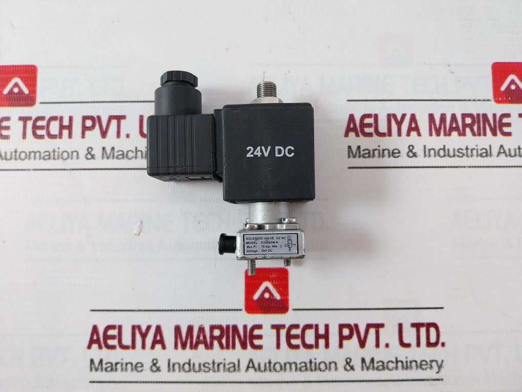 Janatics Dc12W Solenoid Valve 10 Bar 8W 24V Dc – Aeliya Marine