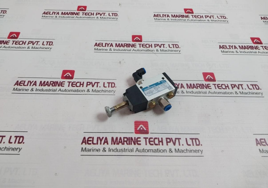 Janatics Ds255Sr61 5/2 Way Pneumatic Directional Control Valve 2-10 Ba ...