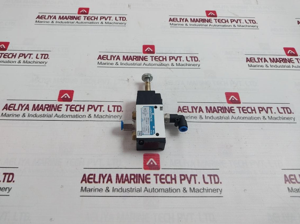 Janatics Ds255Sr61 5/2 Way Pneumatic Directional Control Valve 2-10 Ba ...