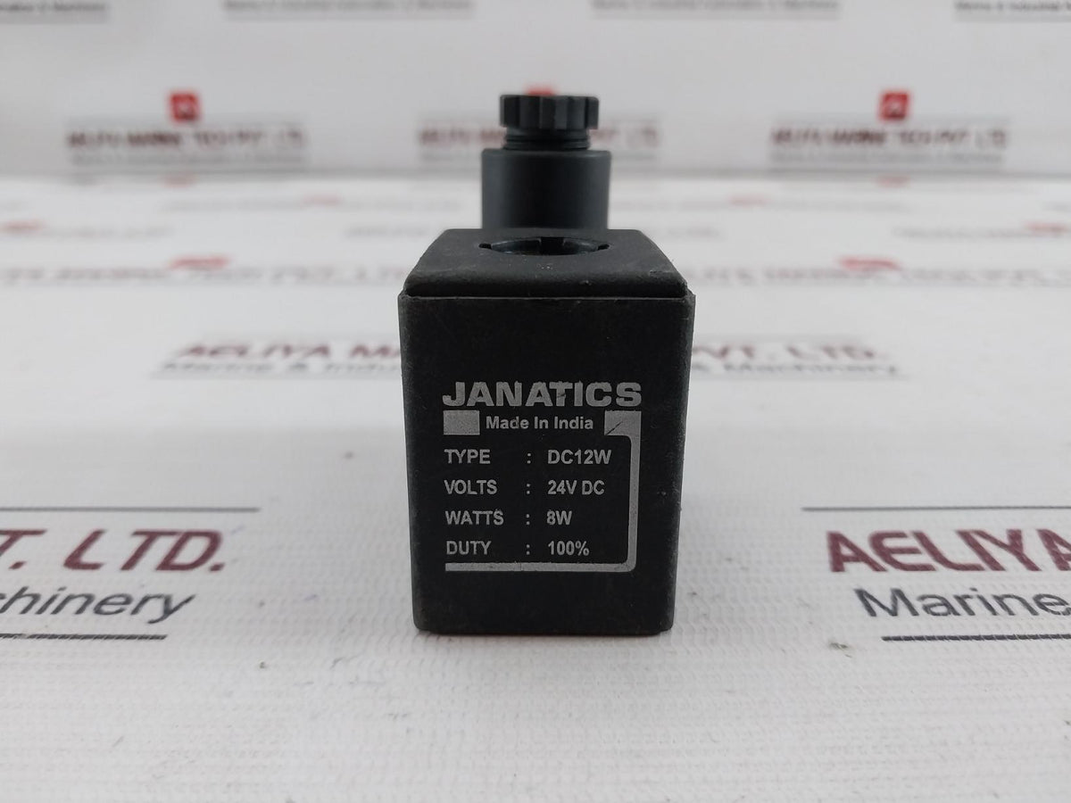 Janatics Dc12W Solenoid Valve 24Vdc 8W – Aeliya Marine