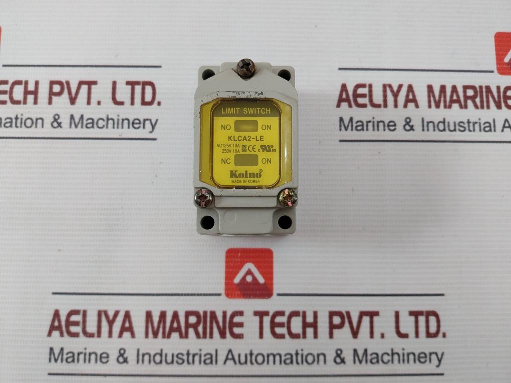 Koino Klca2-le Limit Switch Ac125V 10A 250V – Aeliya Marine