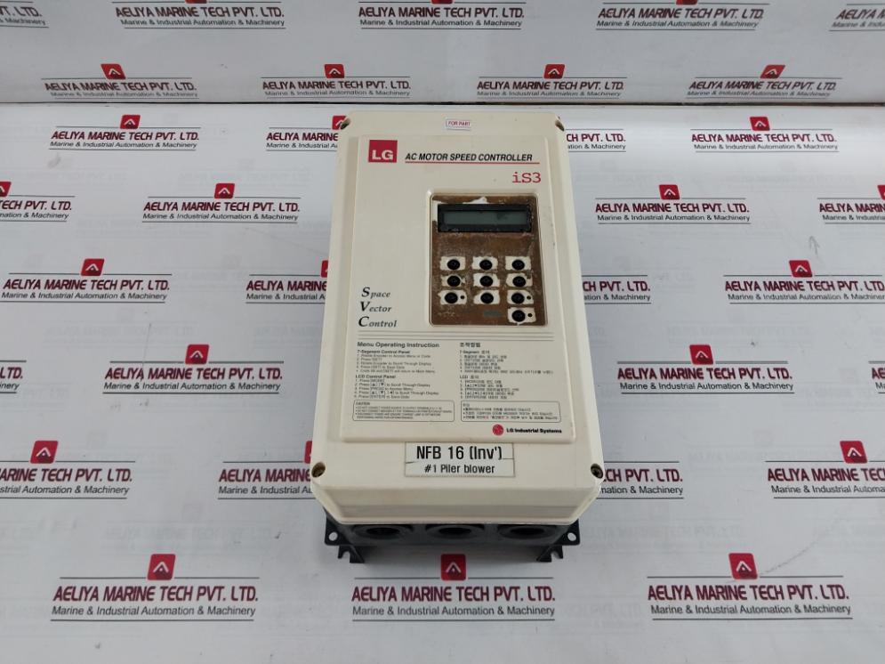 Lg Sv022Is3-4N Ac Motor Speed Controller Drive Ac380-460V 50/60Hz (Not ...