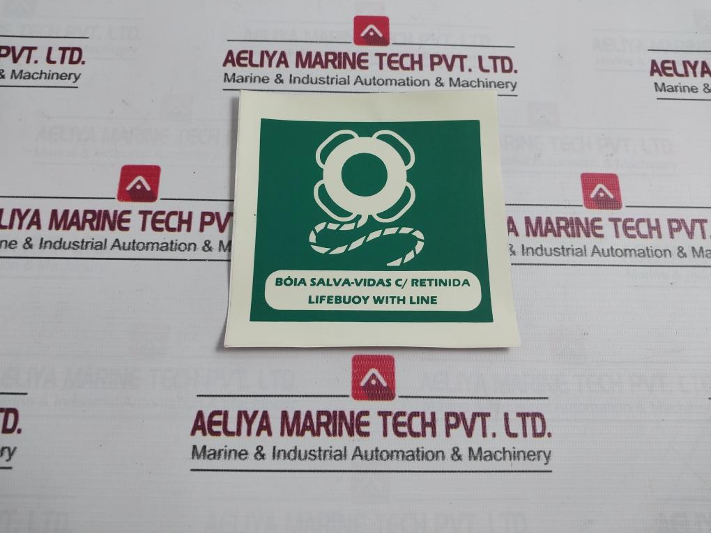 Lifebuoy With Line Light And Line Imo Sign – Aeliya Marine