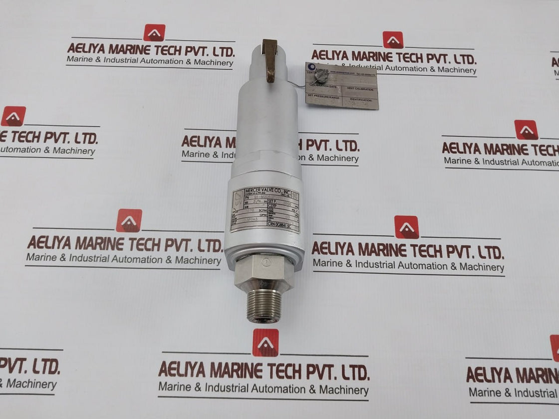 Mercer Valve 91-m2D63P1641 Safety Relief Valve 3/4-inch 3500Psi Crn 0G ...