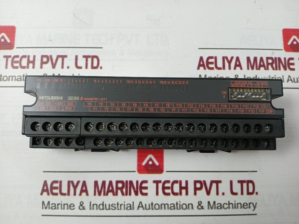 Mitsubishi Electric Aj65Sbtb1-32T1 Plc Cc-link Compact I/O Module 24Vdc ...