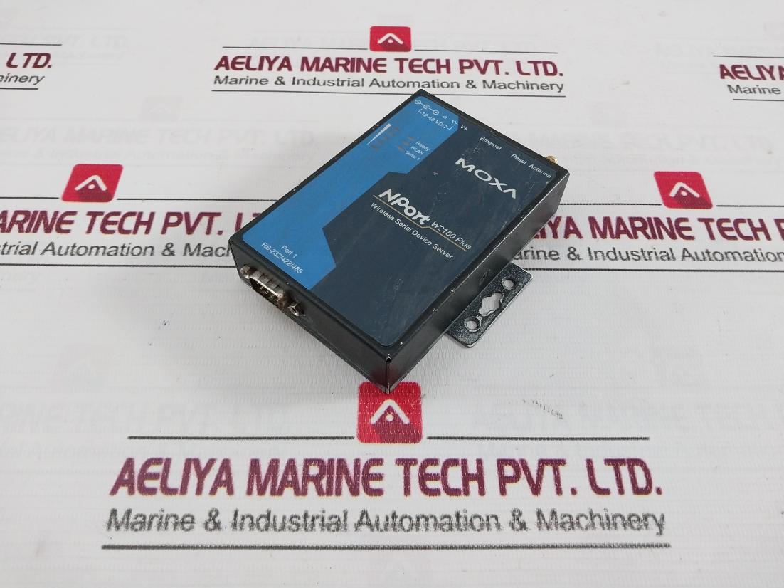 Moxa Nport W2150 Plus Wireless Serial Device Server 12-48Vdc 560 Ma 1 ...