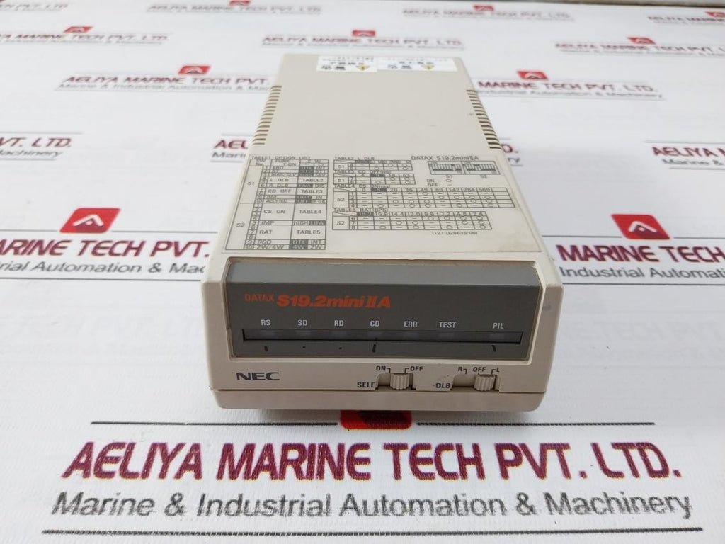 Nec Datax S19.2 Mini Iia Modem Ac100V 50/60Hz 5W – Aeliya Marine