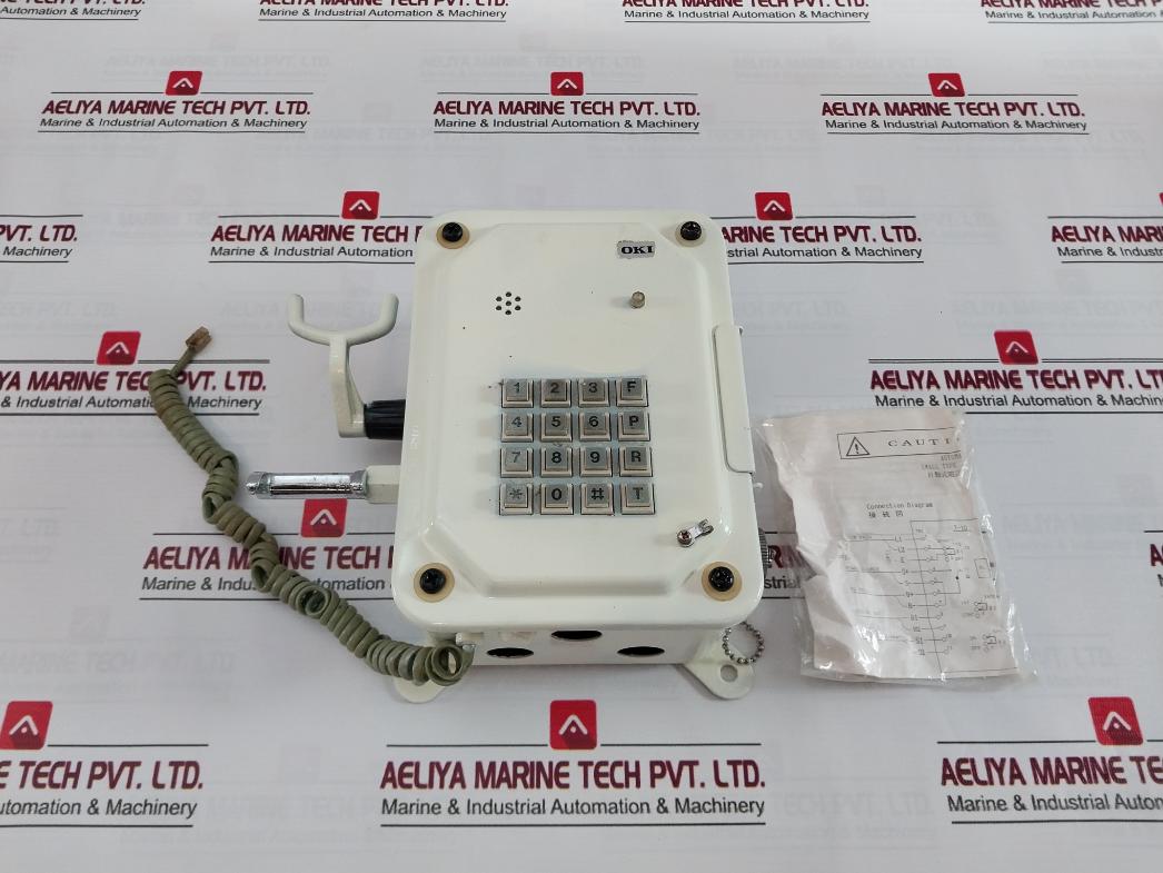 Nippon Hakuyo Oda-1380-1Hn Wall-mounted Automatic Marine Telephone Tkb ...