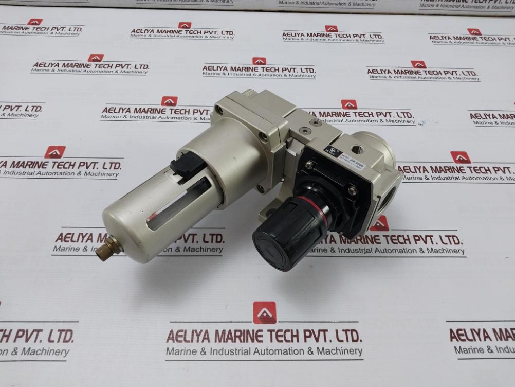 Nojpc Ar 5000 Filter Regulator And Lubricator (Frl) Unit 1Mpa 150Psi ...