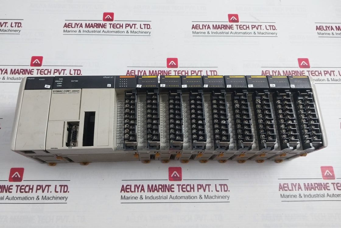 Omron Cqm1-pa203 Plc Power Supply Unit Cpu41-v1 Cqm1-oc221 100-240Vac ...