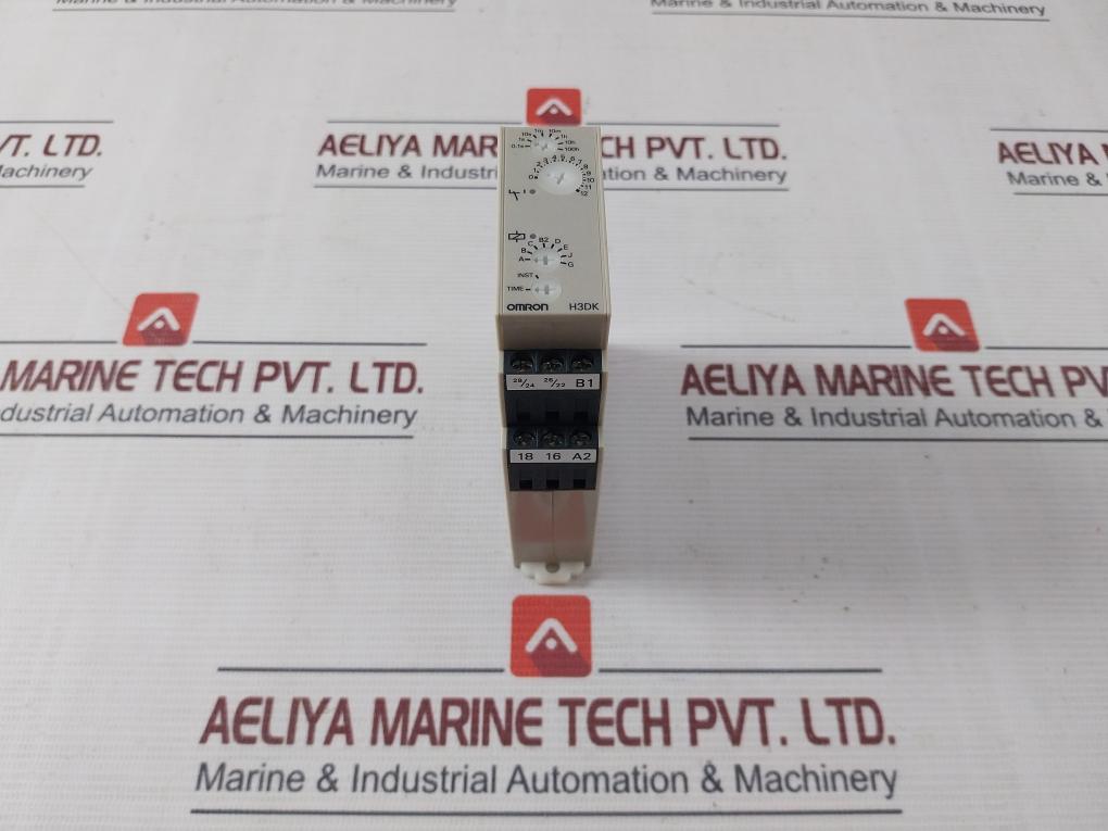 Omron H3Dk-m2 Solid-state Timer 24-240V Ac/Dc 50/60 Hz 0.1S-1200H ...