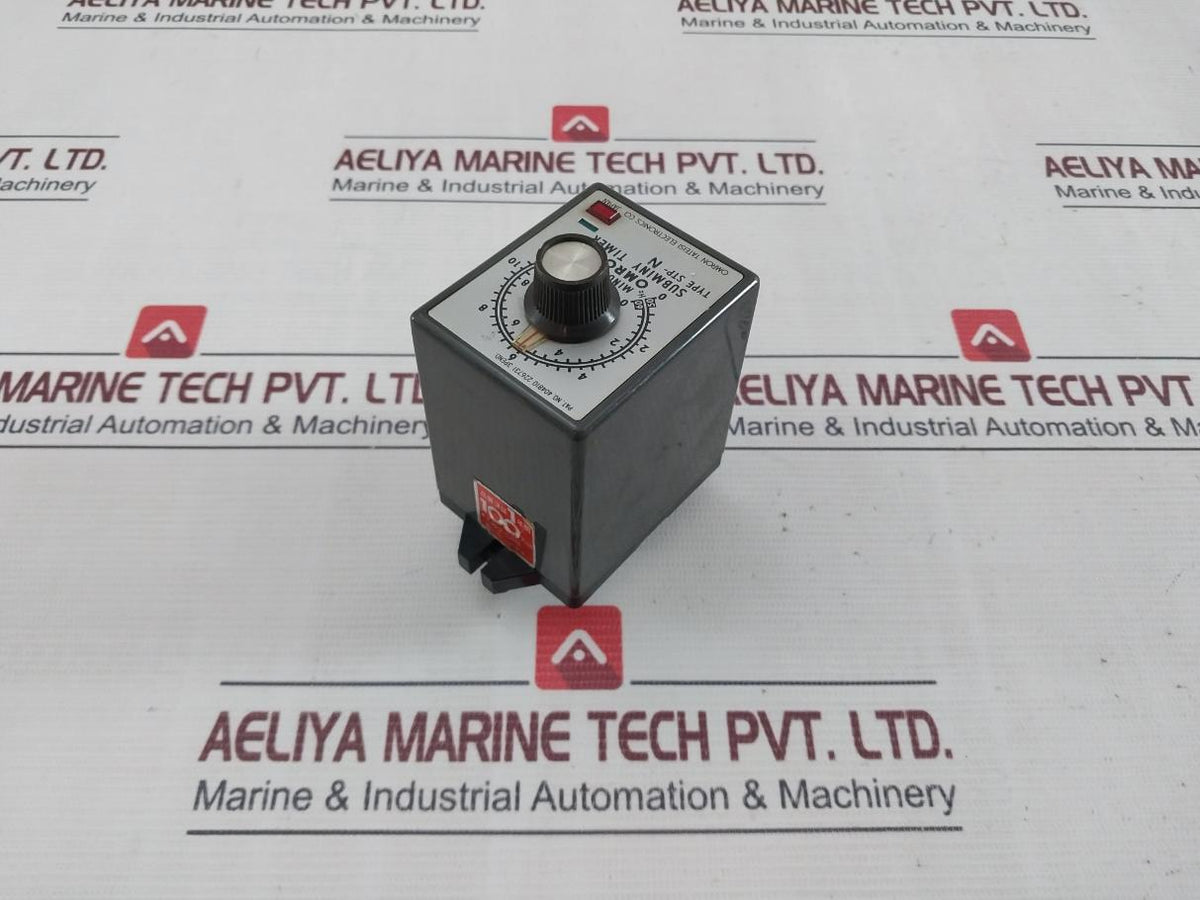 Omron Stp-n Subminy Timer 100/110V 50/60Hz 6Va 0 To 12 Second – Aeliya ...