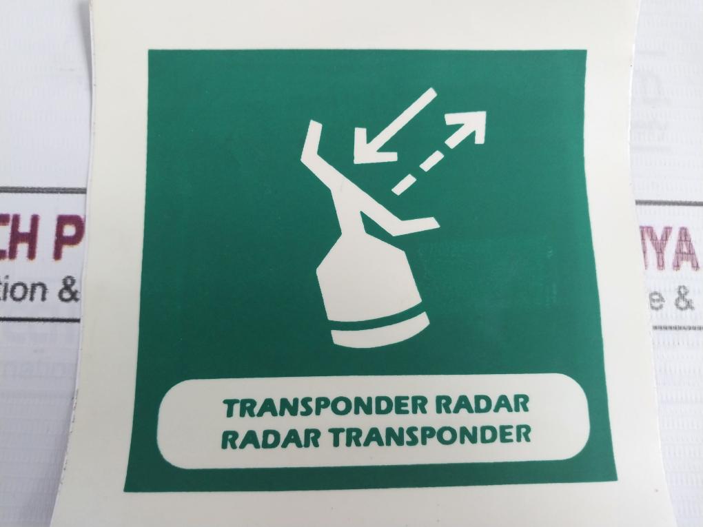 Radar Transponder Safety Sign Radar Transponder – Aeliya Marine