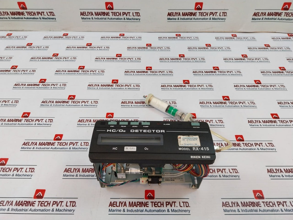 Riken Keiki Rx-415 Hc/O2 Multi Gas Detector De-3123-1/Os-b3 – Aeliya Marine