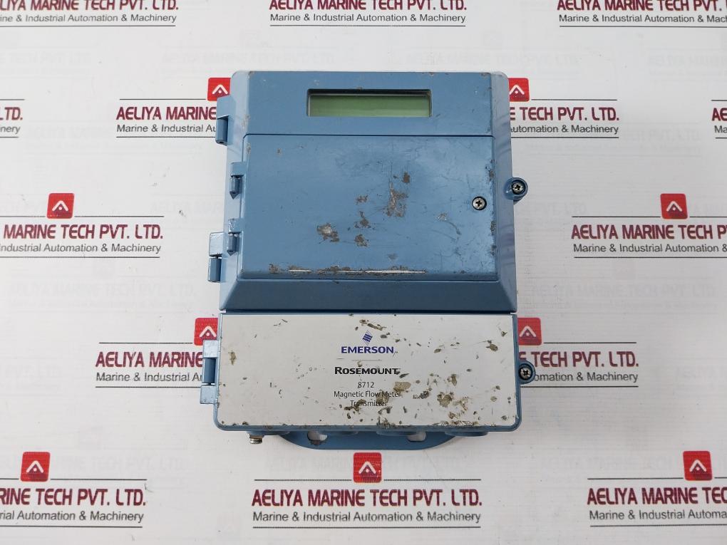 Rosemount 8712Emr1A1M4 Magnetic Flow Meter Transmitter Rev 7.1.5/5.5.5 ...