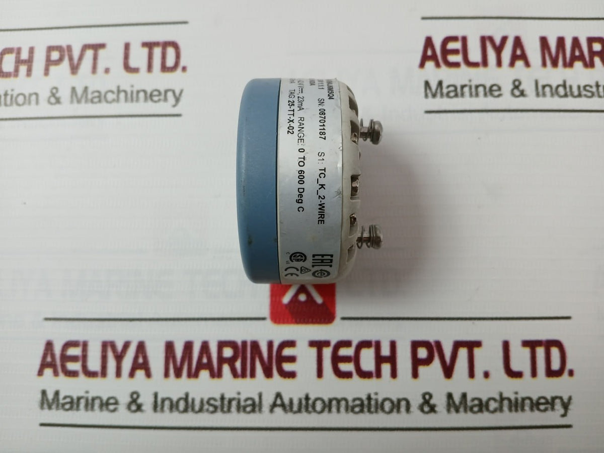 Rosemount 644Hanaj6M5Q4 Temperature Transmitter 00644-7600-0004 12-42 ...