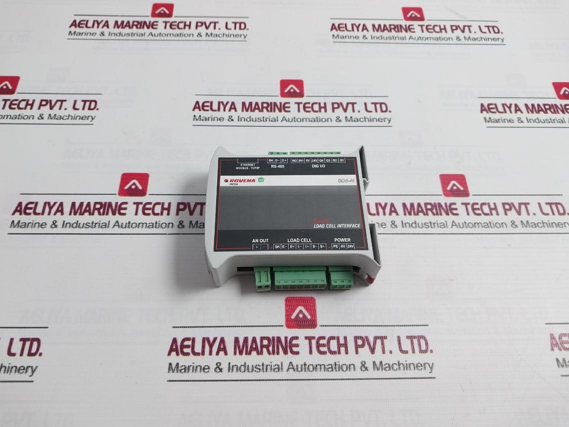 Rovema 806-n Smart Load Cell Interface Module 24V Dc – Aeliya Marine