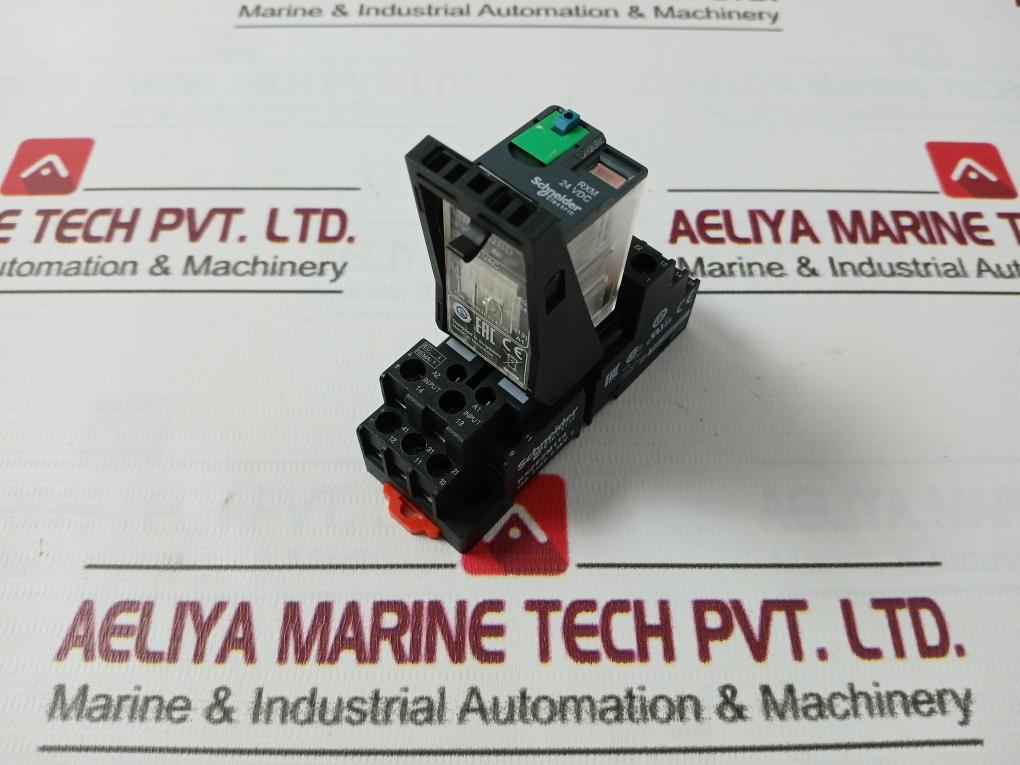 Schneider Electric Rxm4Ab2Bd Miniature Plug-in Relay 24Vdc – Aeliya Marine