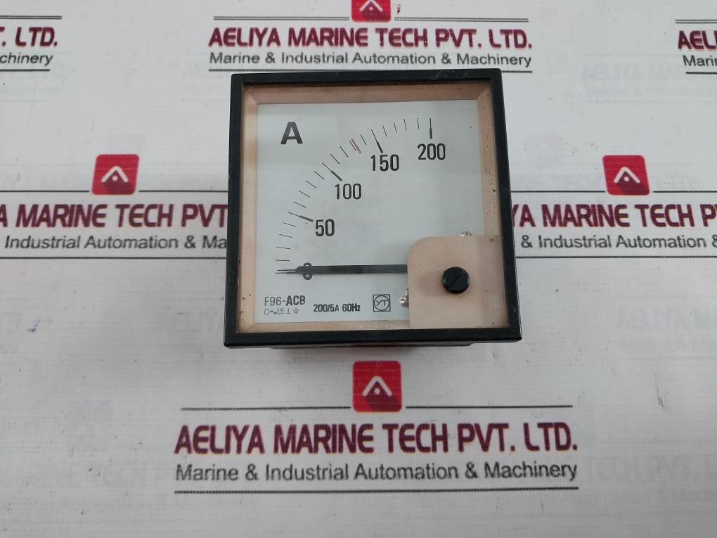 Shanghai Yitai Instrument F96-acb Analog Ac Ammeter 0-200A 200/5A 60Hz ...