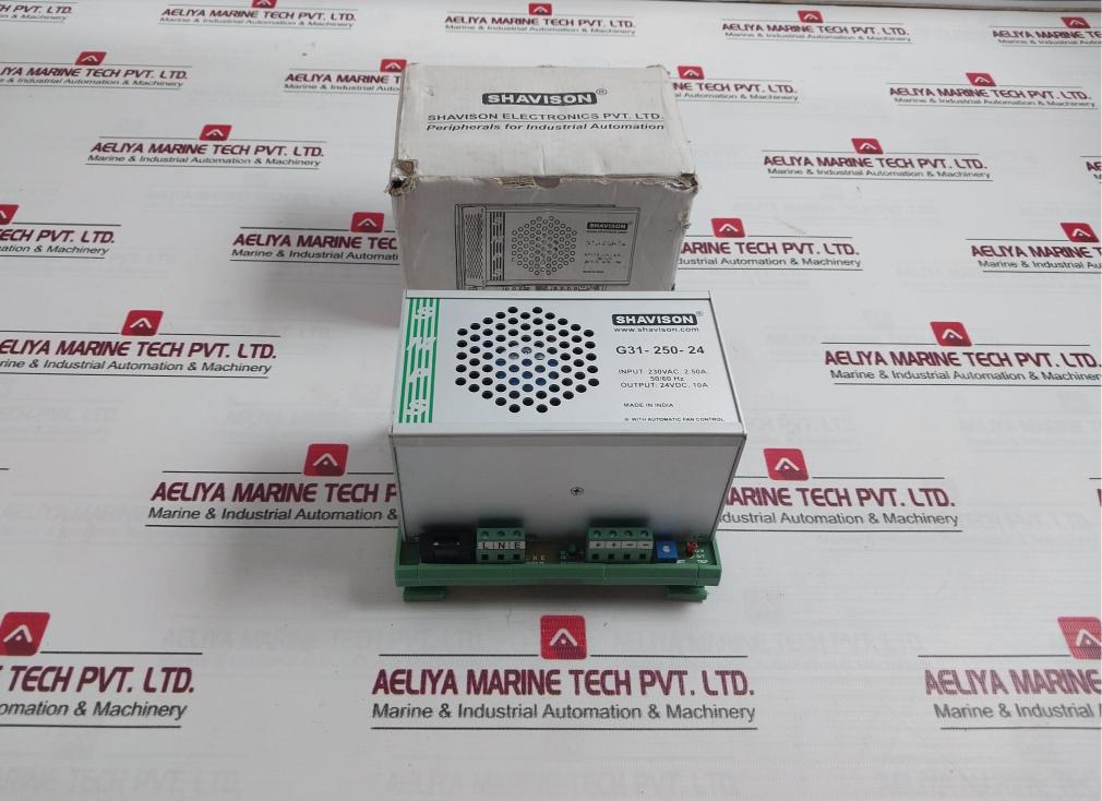 Shavison G31-250-24 Switch Mode Power Supply With Automatic Fan Contro ...