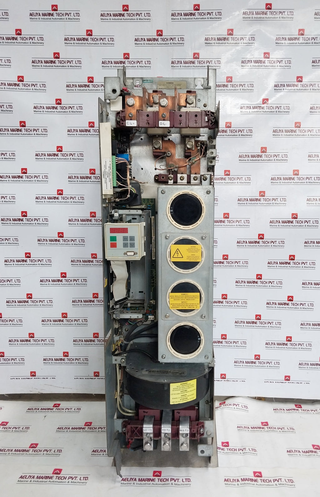 Siemens 6Se7031-0Te60-z G91+L30+ Simovert Vc Dc Masterdrive 110.0A Dc ...