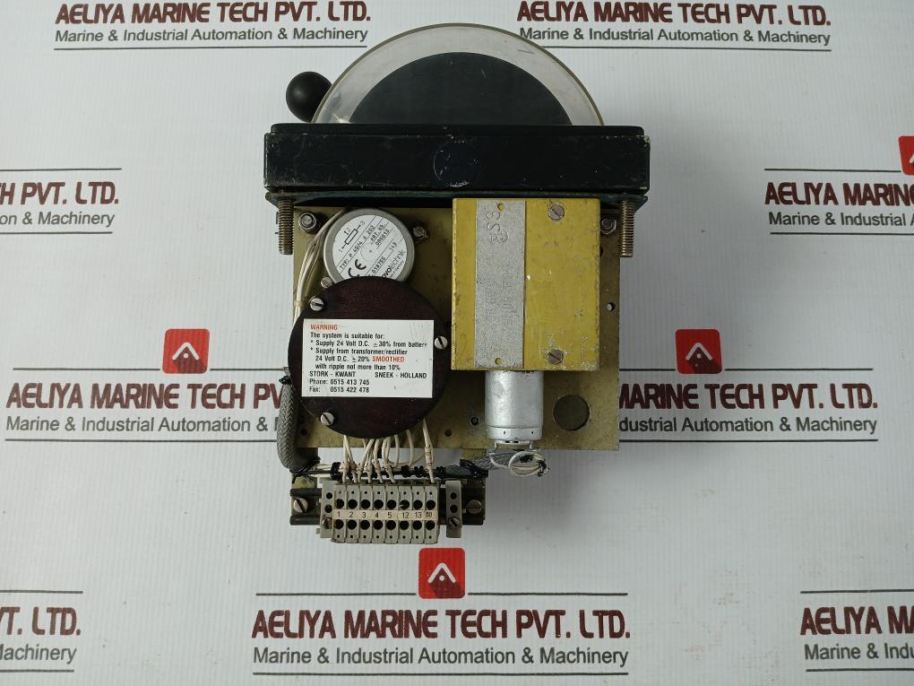 Stork-kwant -10-0-10 Navigation Telegraph Indicator 24 Volt P 4504 A 2 ...